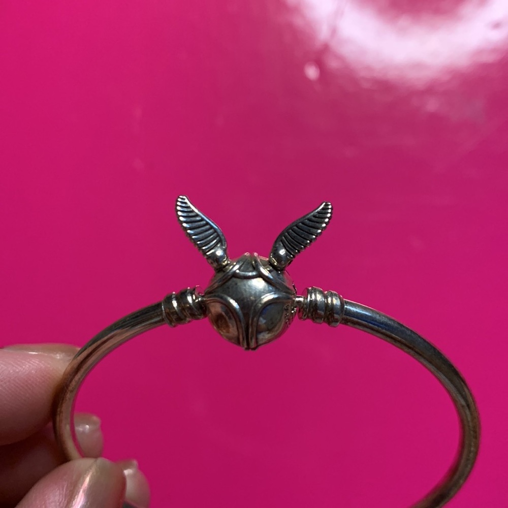 Pandora Golden Snitch Bangle Bracelet - Gem